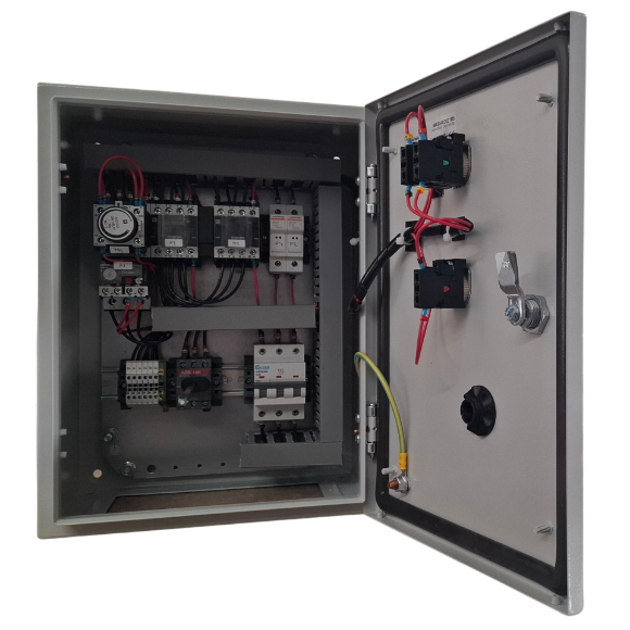 7.5kW Star Delta Starter Panel - IO Automation Limited