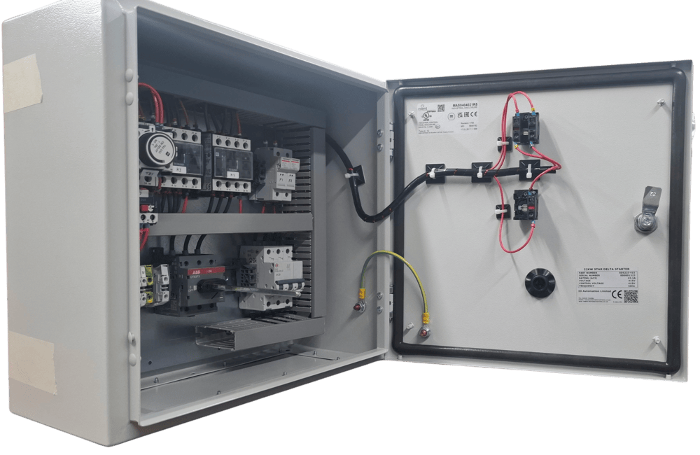 15kW Star Delta Starter Panel - Motor Starters