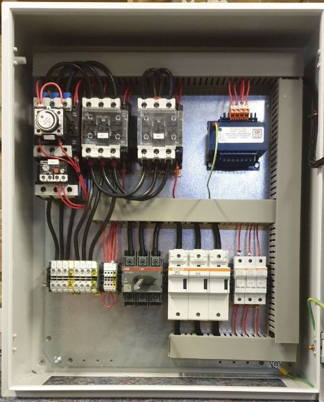 37kW Star Delta Starter Panel - IO Automation Limited