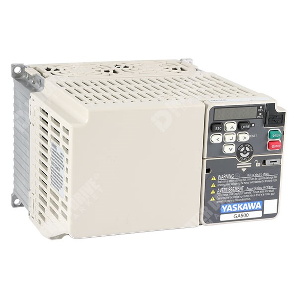IP54 Enclosed 4kW 230V 1ph to 3ph AC Inverter Drive - IO Automation Limited