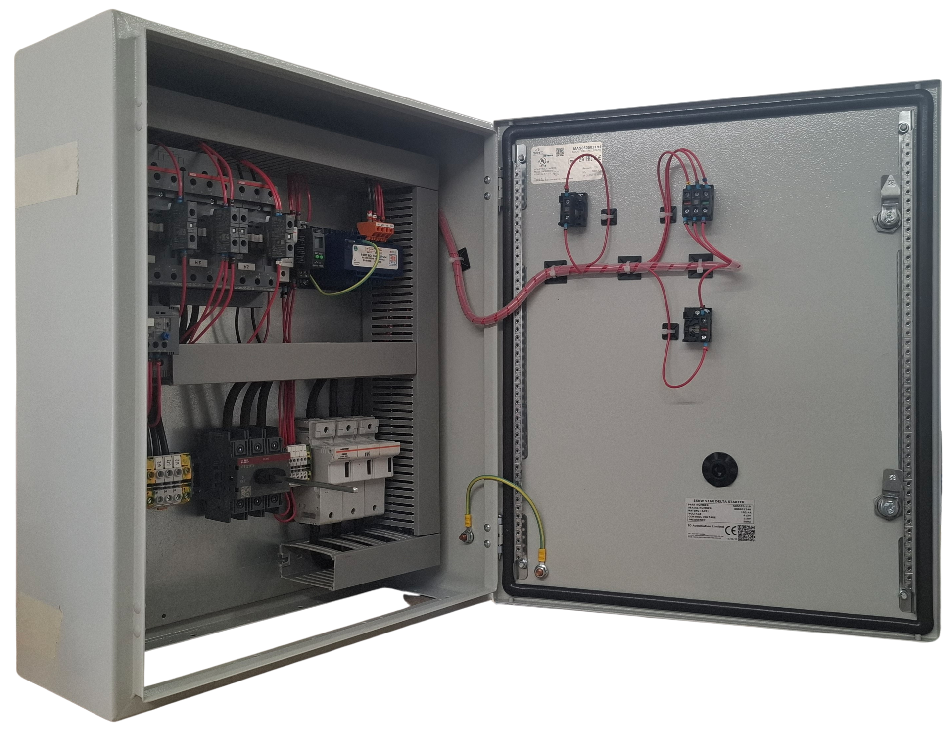 75kW Star Delta Starter Panel - Motor Starters