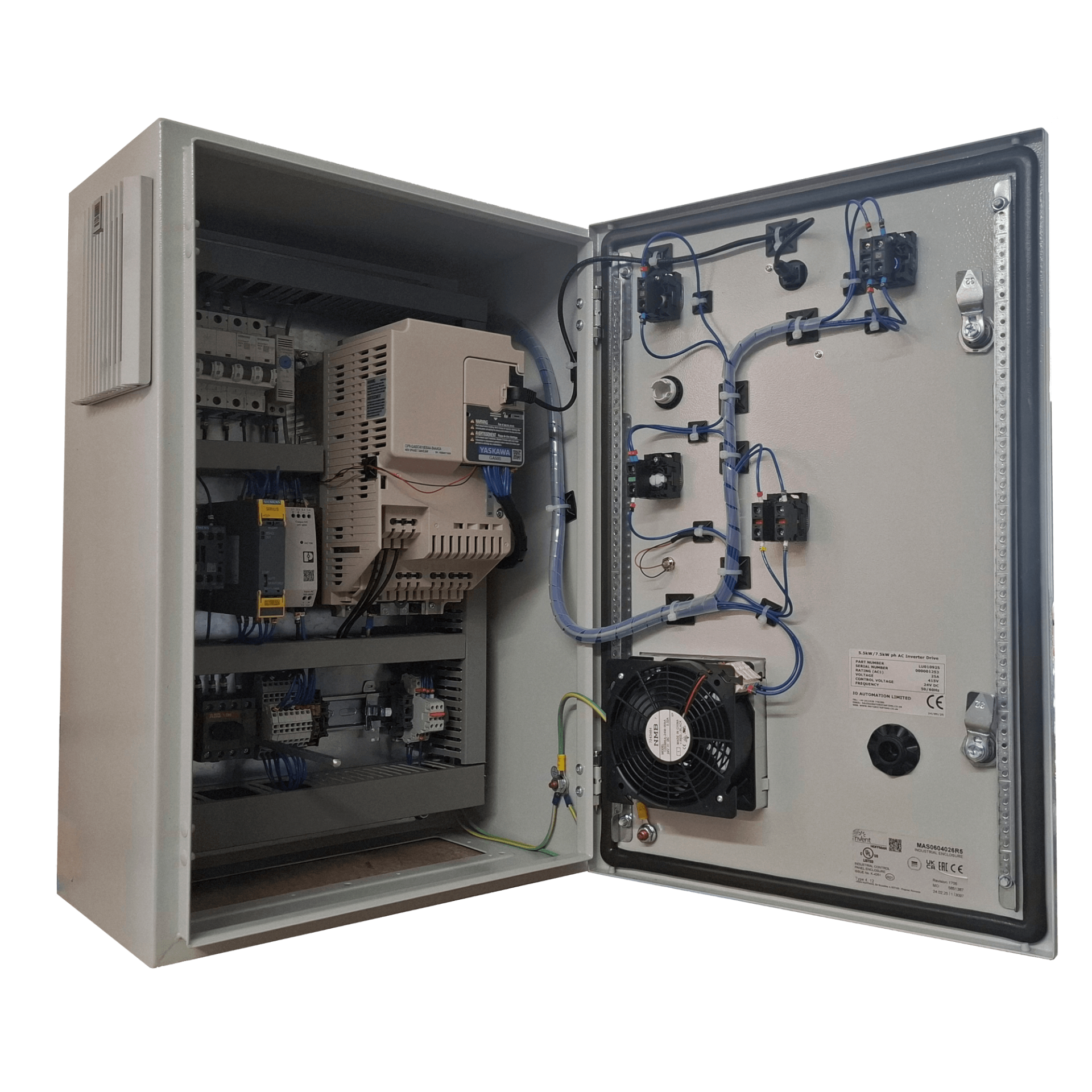 IP54 Enclosed 11kW/15kW 400V 3ph AC Inverter Drive - Motor Starters
